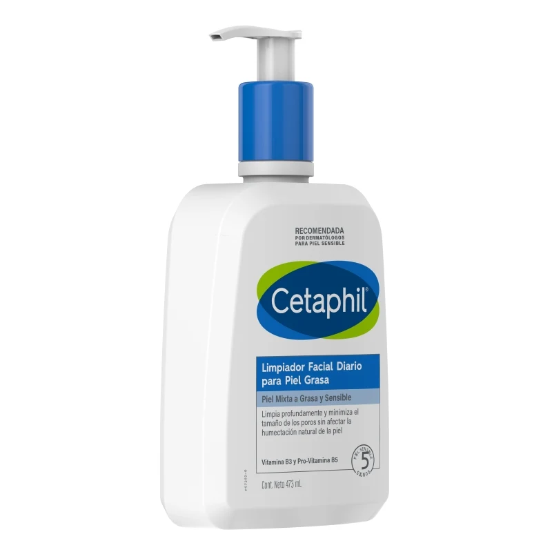 Cetaphil Limpiador Facial Diario Para Piel Grasa Con 473 Ml - Compra en ...