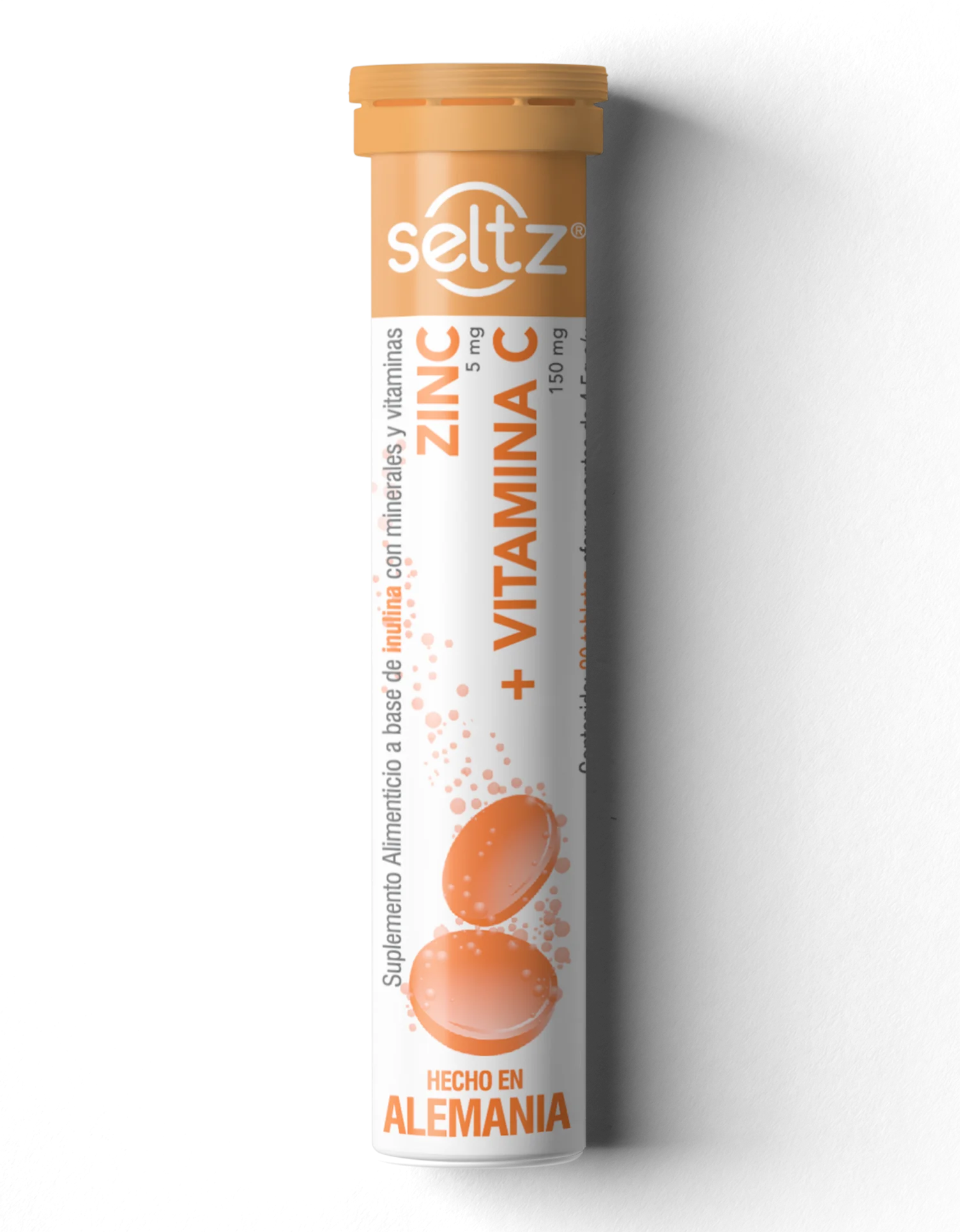 Seltz Suplemento Alimenticio A Base De Vitamina C Y Zinc Con 20 ...