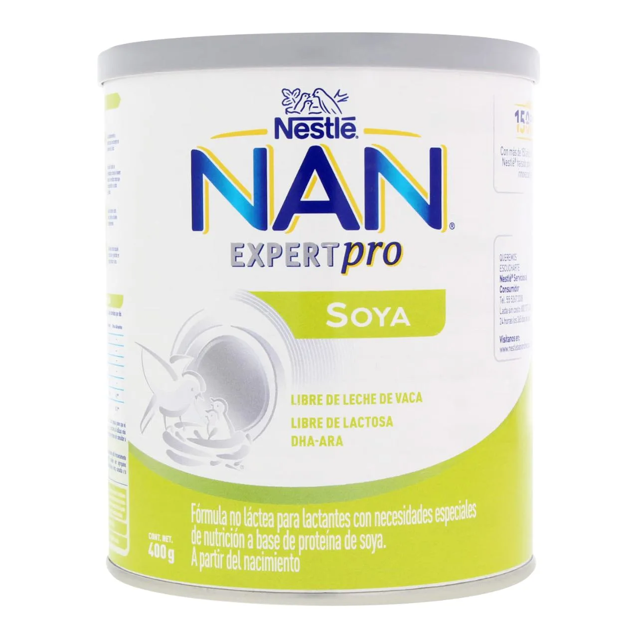 Nan Expertpro Soya Fórmula Infantil A Partir Del Nacimiento 400 G - Compra en Prixz
