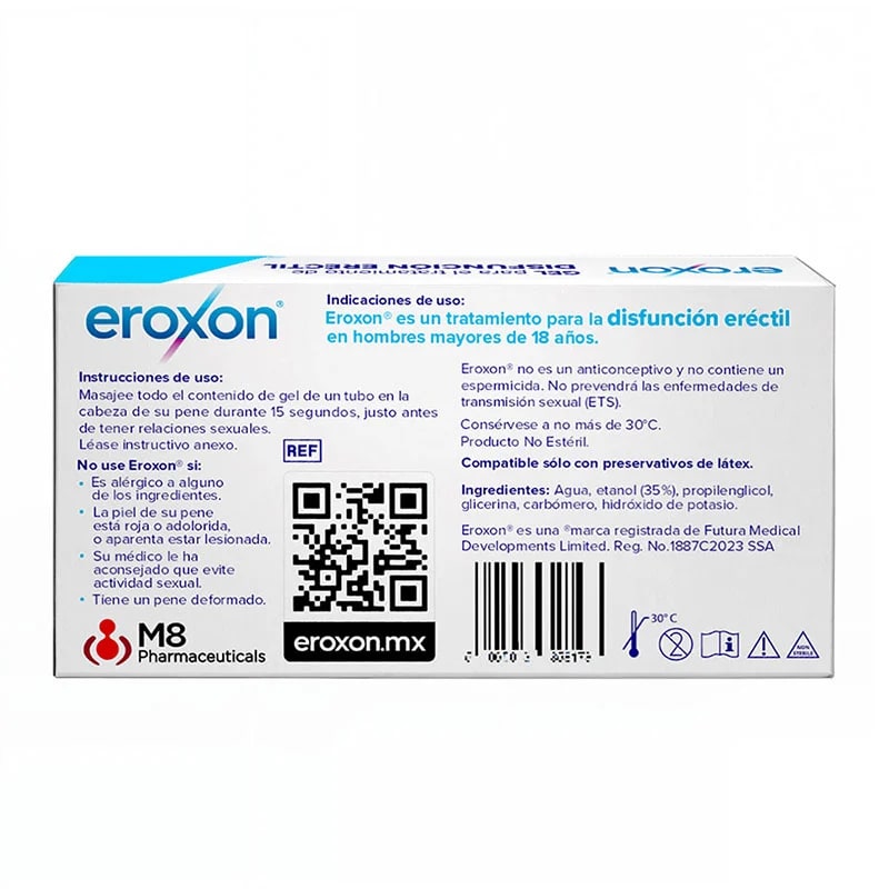 Eroxon Gel para disfunción eréctil - Prixz