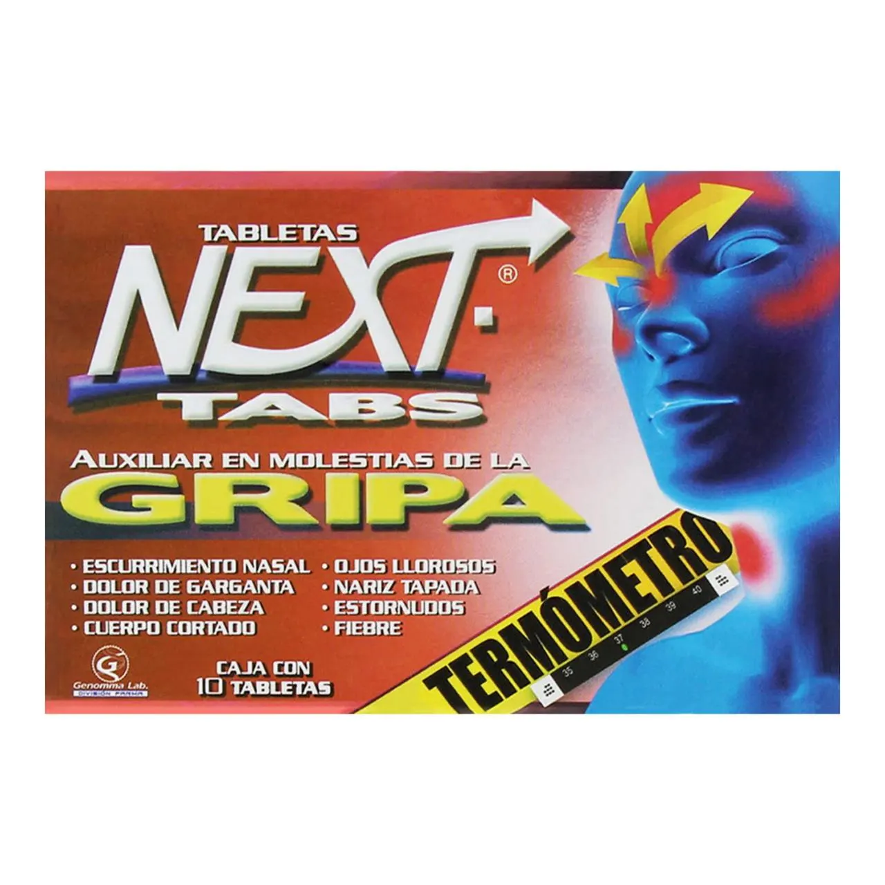 Next 500/25/5/4 Mg Con 10 Tabletas - Compra en Prixz