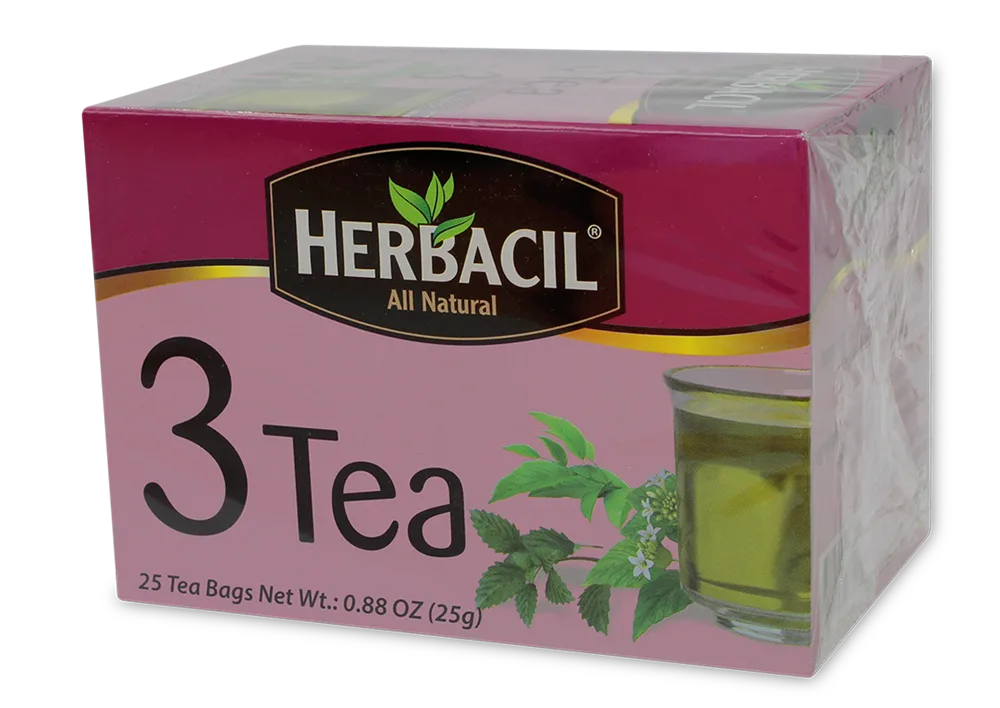 Herbacil Te 3 Con 25 Sobres De 1 G - Compra en Prixz