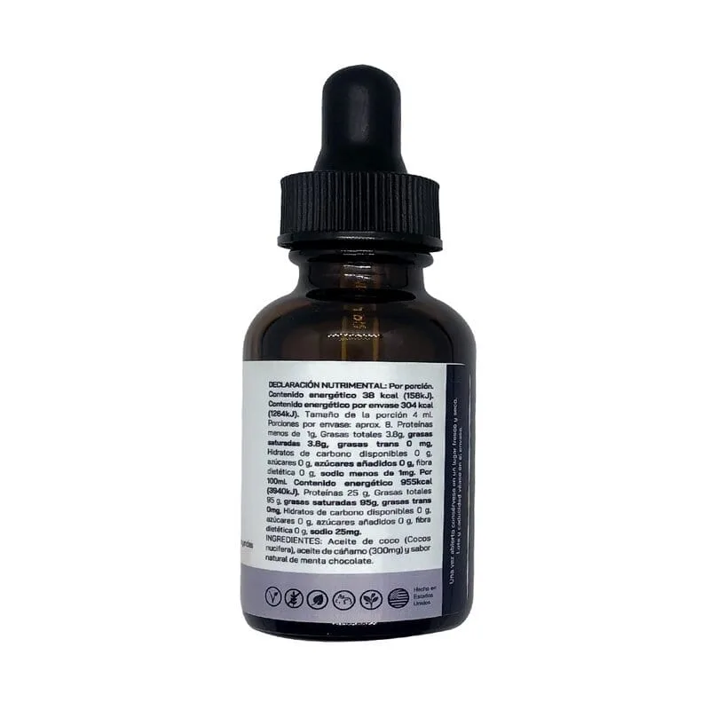 Hemp Meds Cbd 300 Mg Sabor Chocomenta 30 Ml - Compra en Prixz