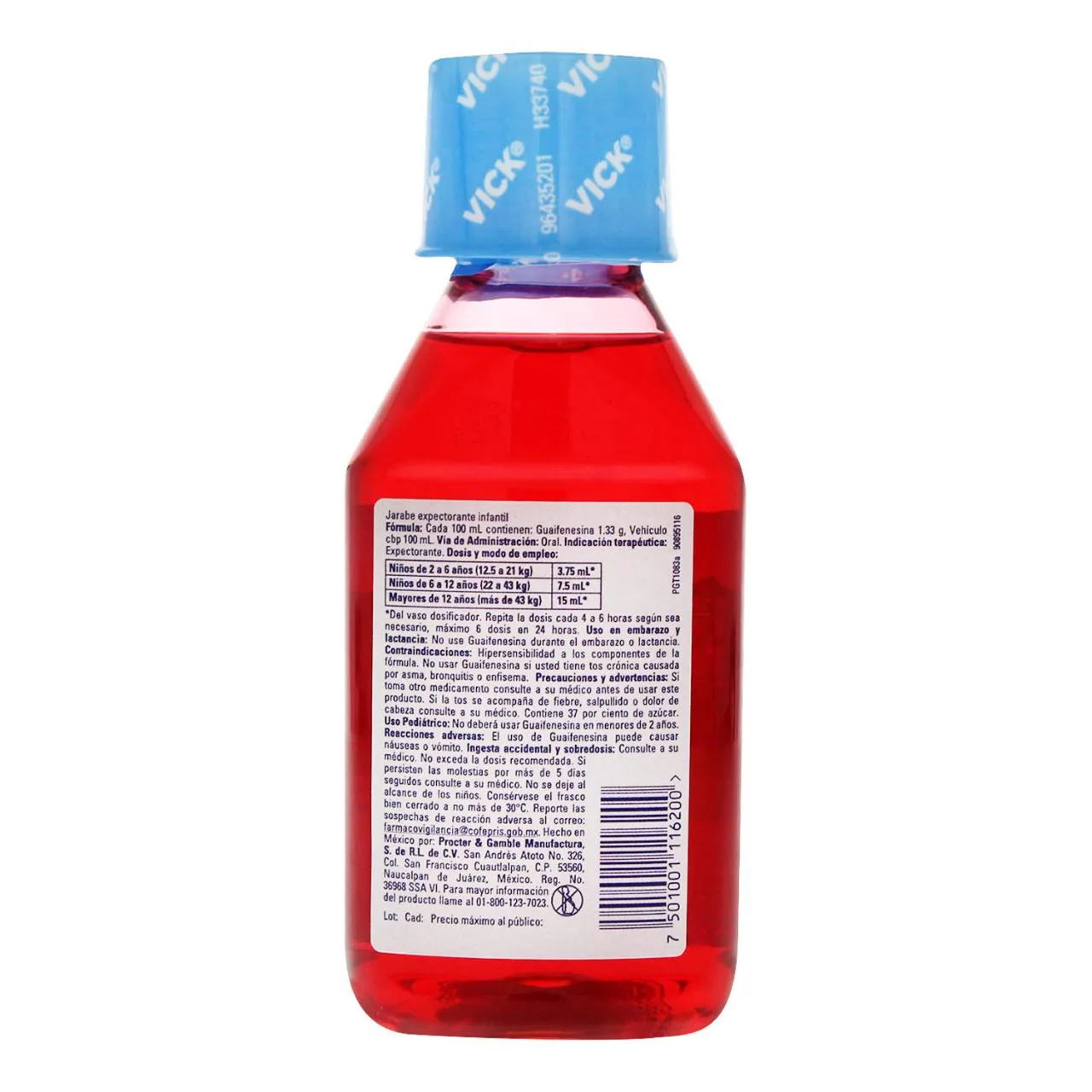 Vick 44 Jarabe Infantil Sabor Cereza Con 120 Ml - Compra en Prixz