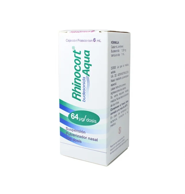 Rhinocort Aqua 64 Mcg Con 6 Ml De Suspensión - Compra en Prixz