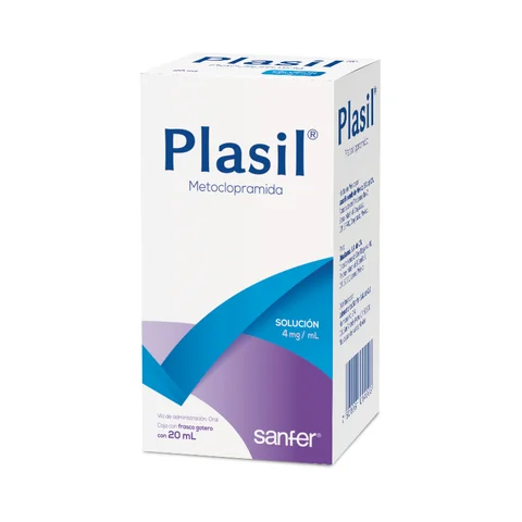 Plasil 4 Mg Solución Pediátrica Gotas Con 20 Ml - Compra en Prixz