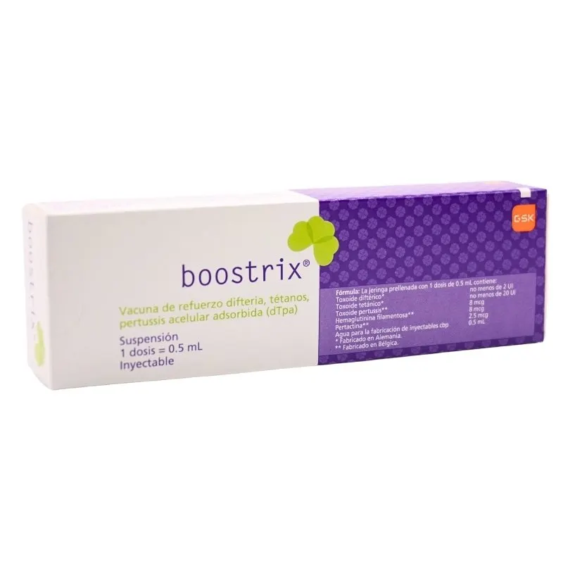 Boostrix 0.5 Ml 1 Dosis Suspension Jeringa Prellenada - Compra en Prixz