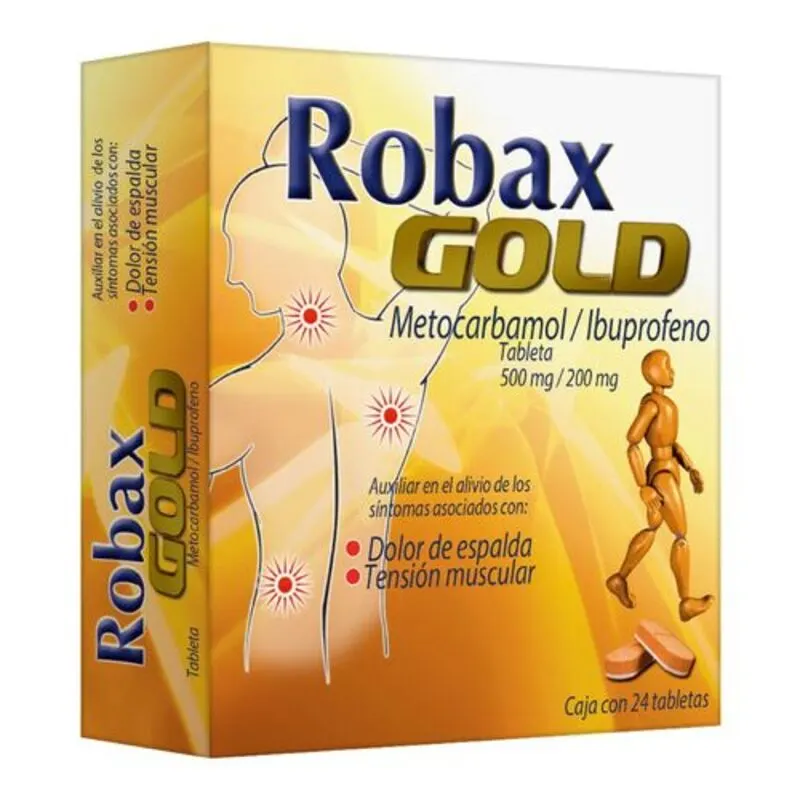 Robax Gold 500/200 Mg 24 Tabletas - Compra en Prixz