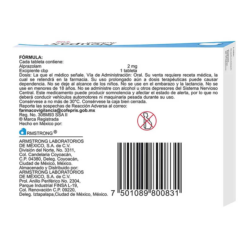 Neupax 2 Mg Con 30 Tabletas - Compra en Prixz