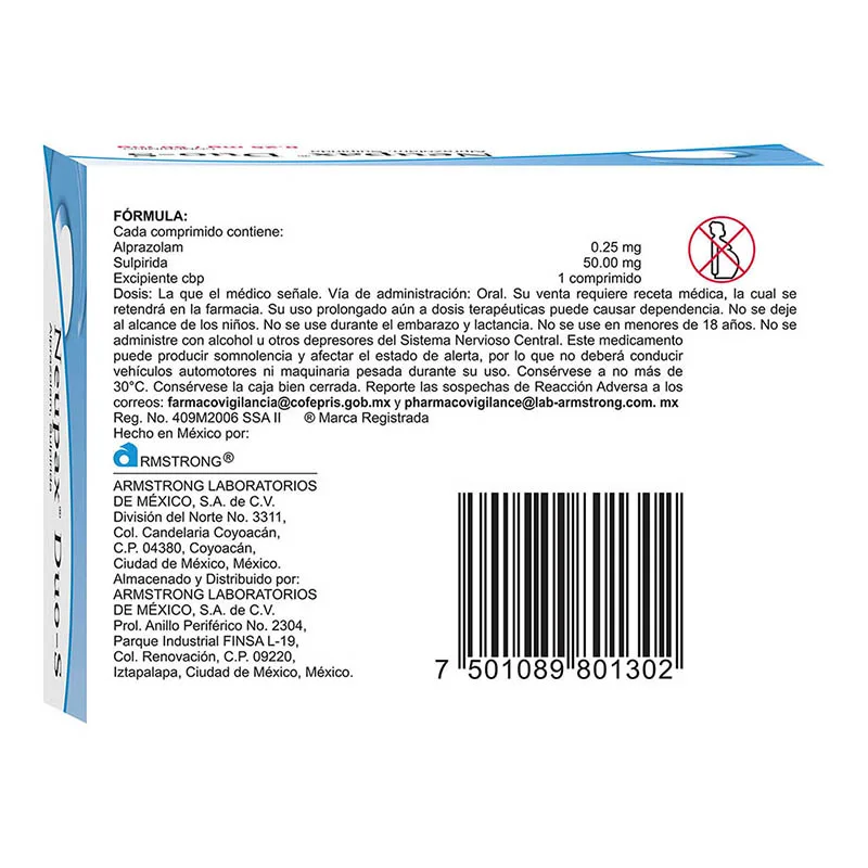Neupax Duo-S 0.25/50 Mg Con 30 Comprimidos - Compra en Prixz
