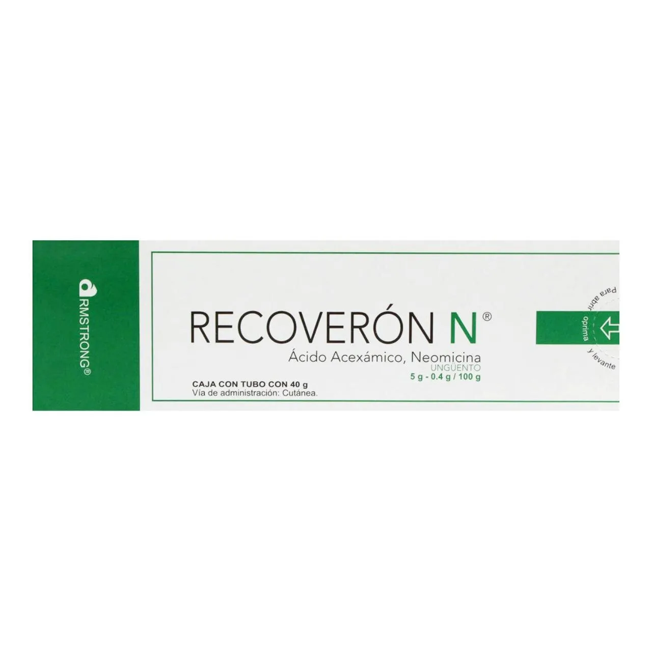 Recoveron-N Ácido 5/0.4 G Con 40 G De Ungüento - Compra en Prixz