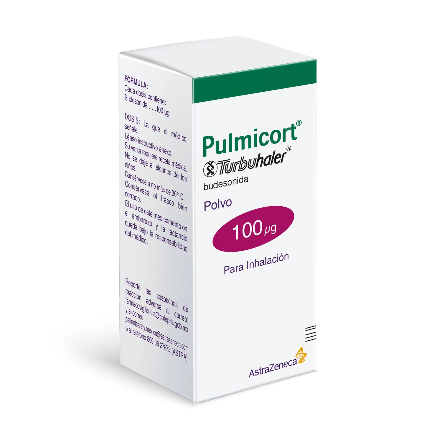 Pulmicort Turbuhaler 100 Mcg Polvo Frasco Dosificador Con 200 Dosis ...
