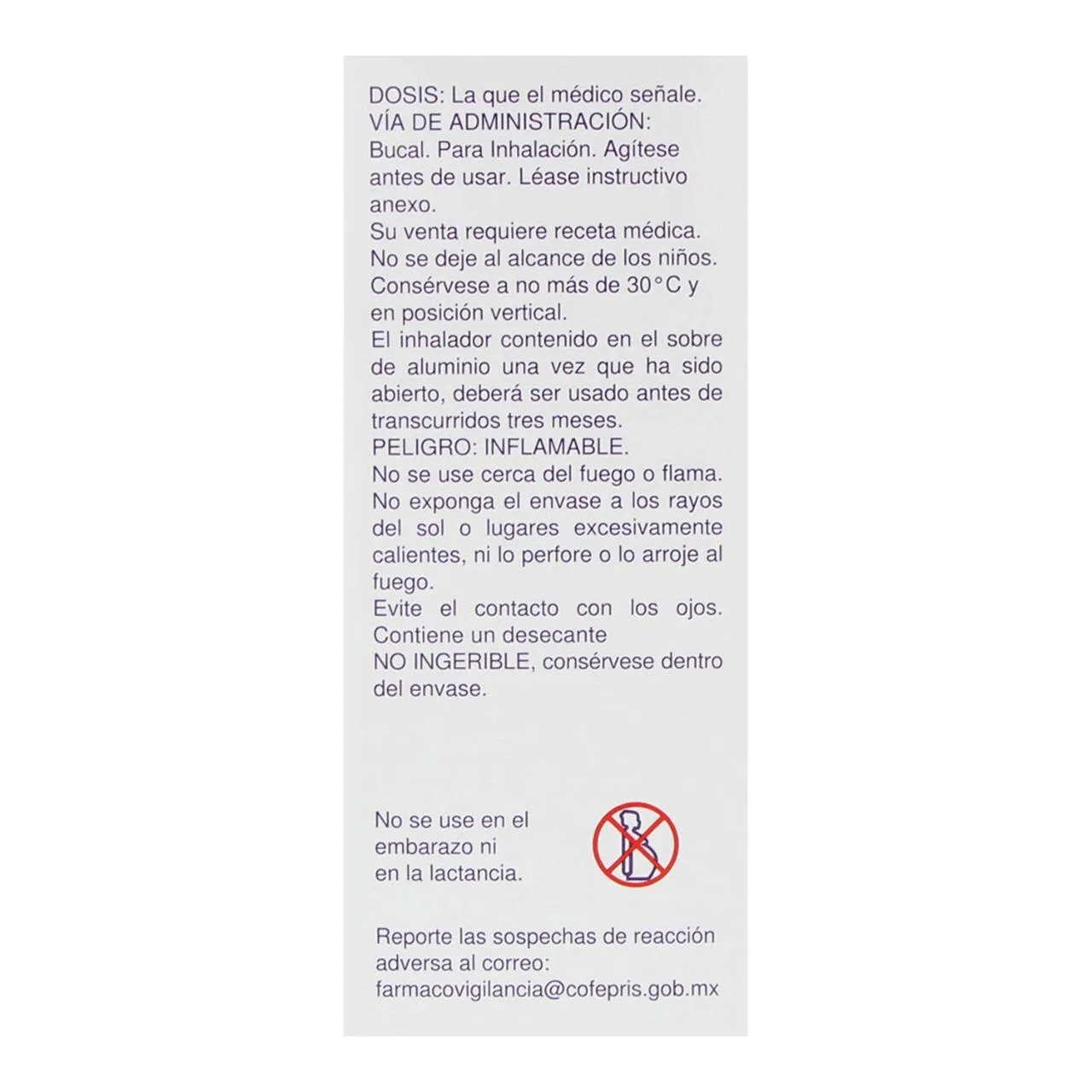 Vannair 160/4.5 mcg Inhalación 120 dosis - Mantenimiento en asma