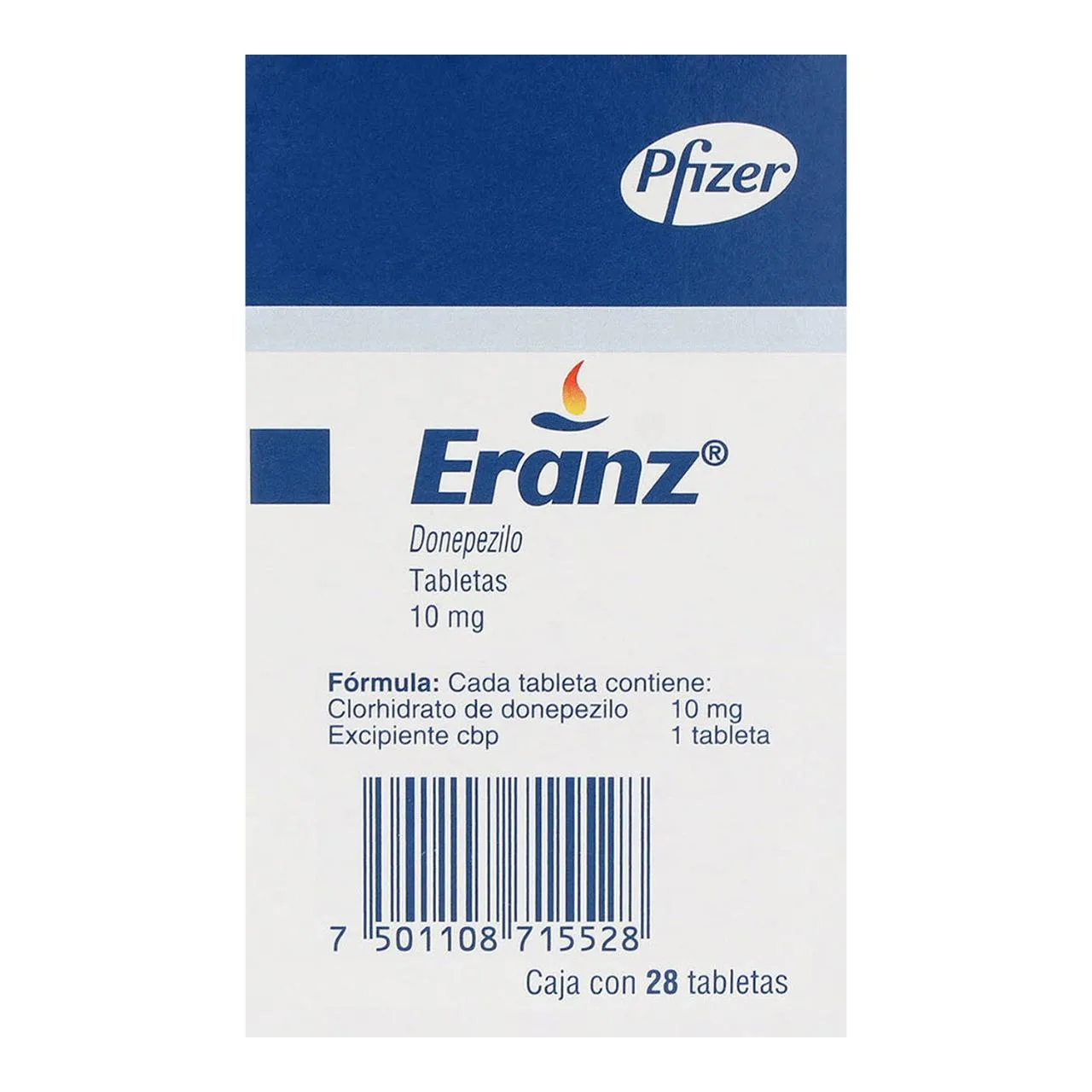 Eranz 10 Mg Con 28 Tabletas - Compra en Prixz