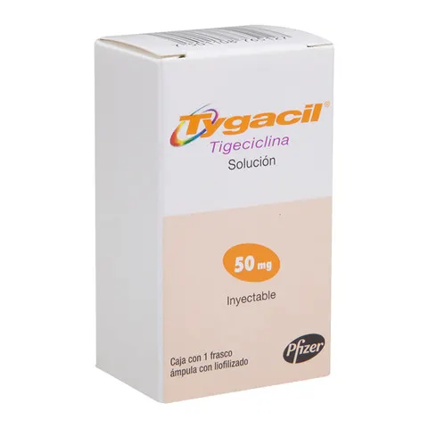 Tygacil 50 Mg Solución Inyectable Con 1 Frasco Con Ámpula - Compra en Prixz