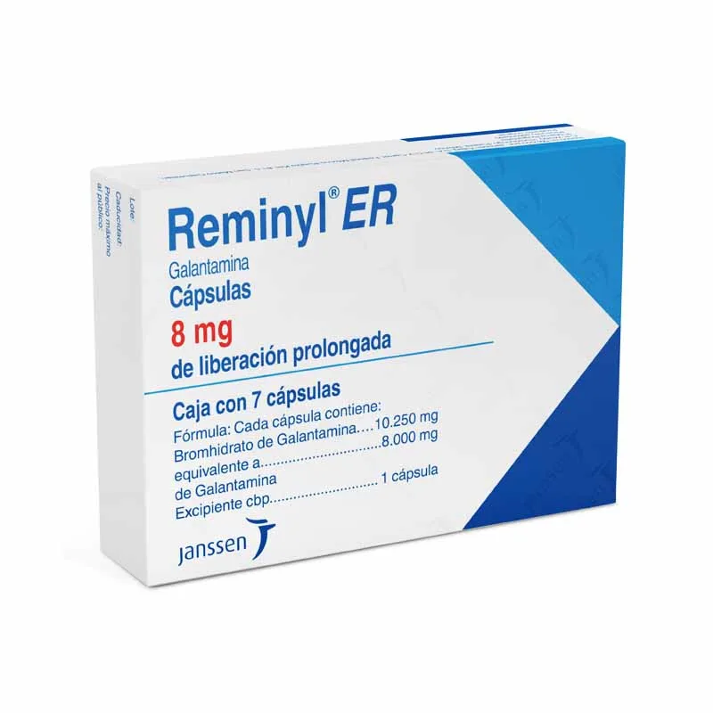 Reminyl Er 8 Mg Con 7 Cápsulas - Compra en Prixz