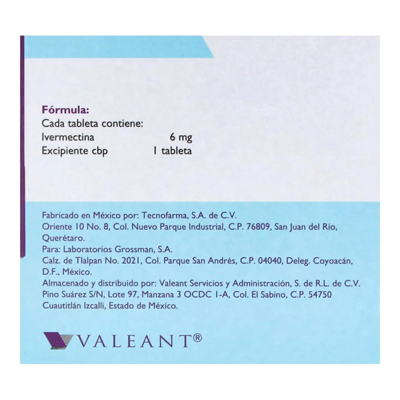 Ivexterm 6 Mg Con 2 Tabletas - Farmacia Prixz