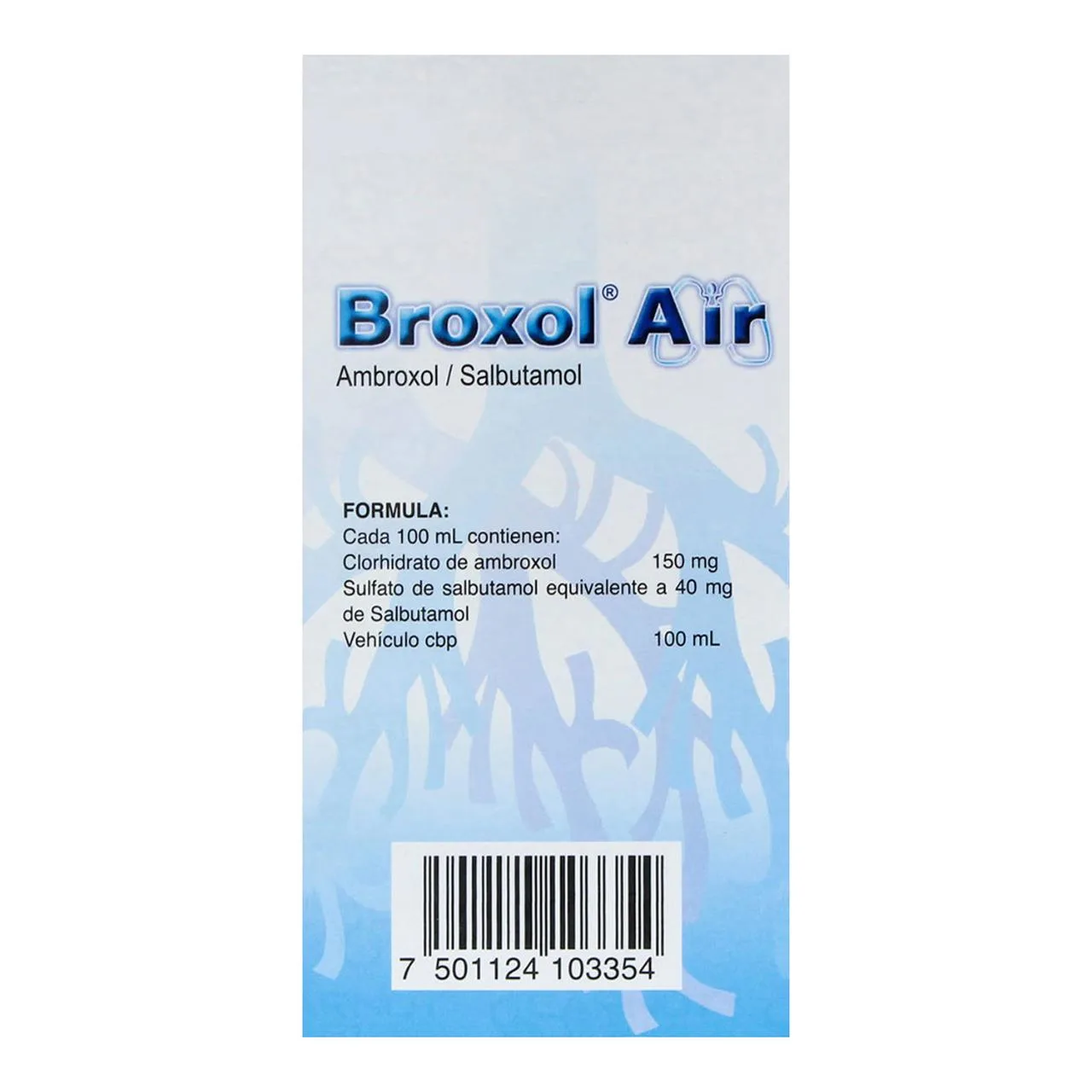 Broxol Air 150/40 Mg Solución Oral Con 120 Ml - Farmacia Prixz