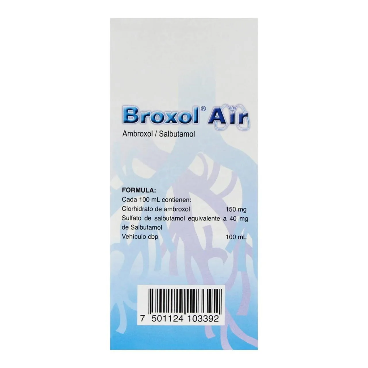 Broxol Air Pediátrico 150/40 Mg Solución Oral Con 60 Ml - Compra en Prixz