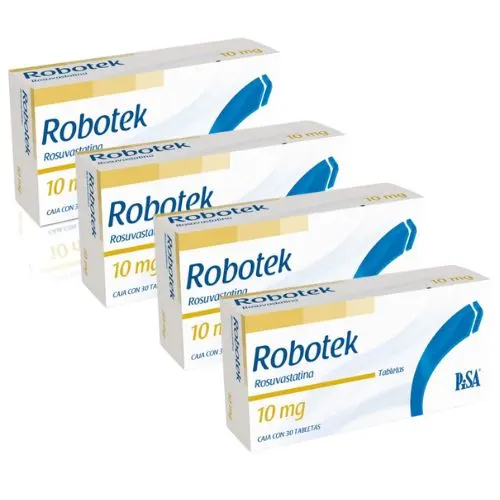 Robotek 10 Mg Con 30 Tabletas Pack 4x3 - Compra en Prixz