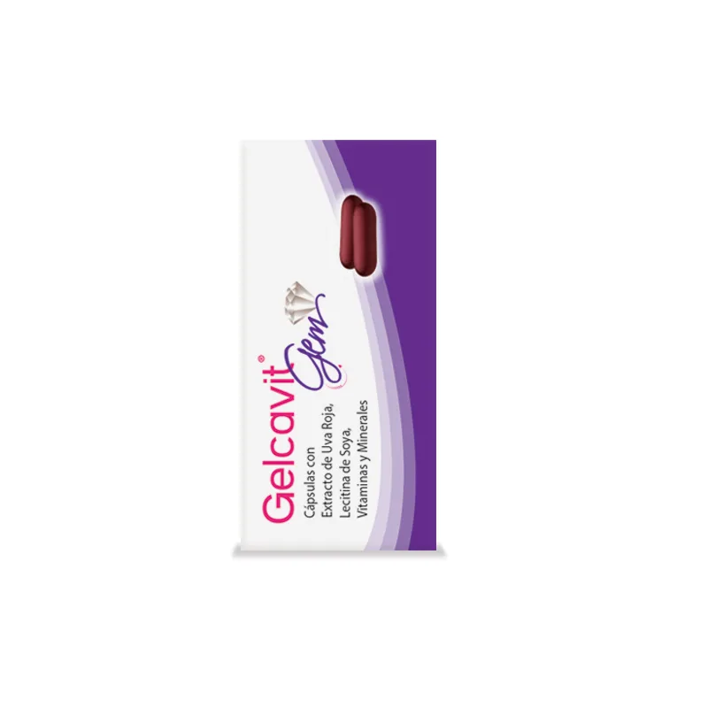 Gelcavit Gem Suplemento Alimenticio Con 30 Cápsulas - Compra en Prixz