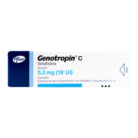 Genotropin C 5.3 Mg (16 Ui) Solución Inyectable Cartucho Con 2 ...