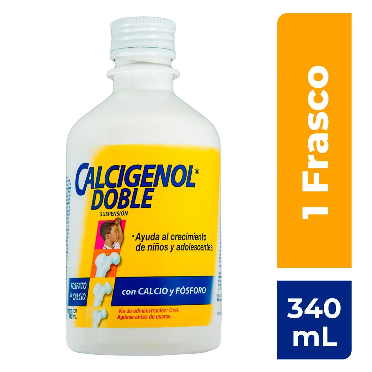 Calcigenol Suspensión Oral Con 340 Ml - Compra en Prixz