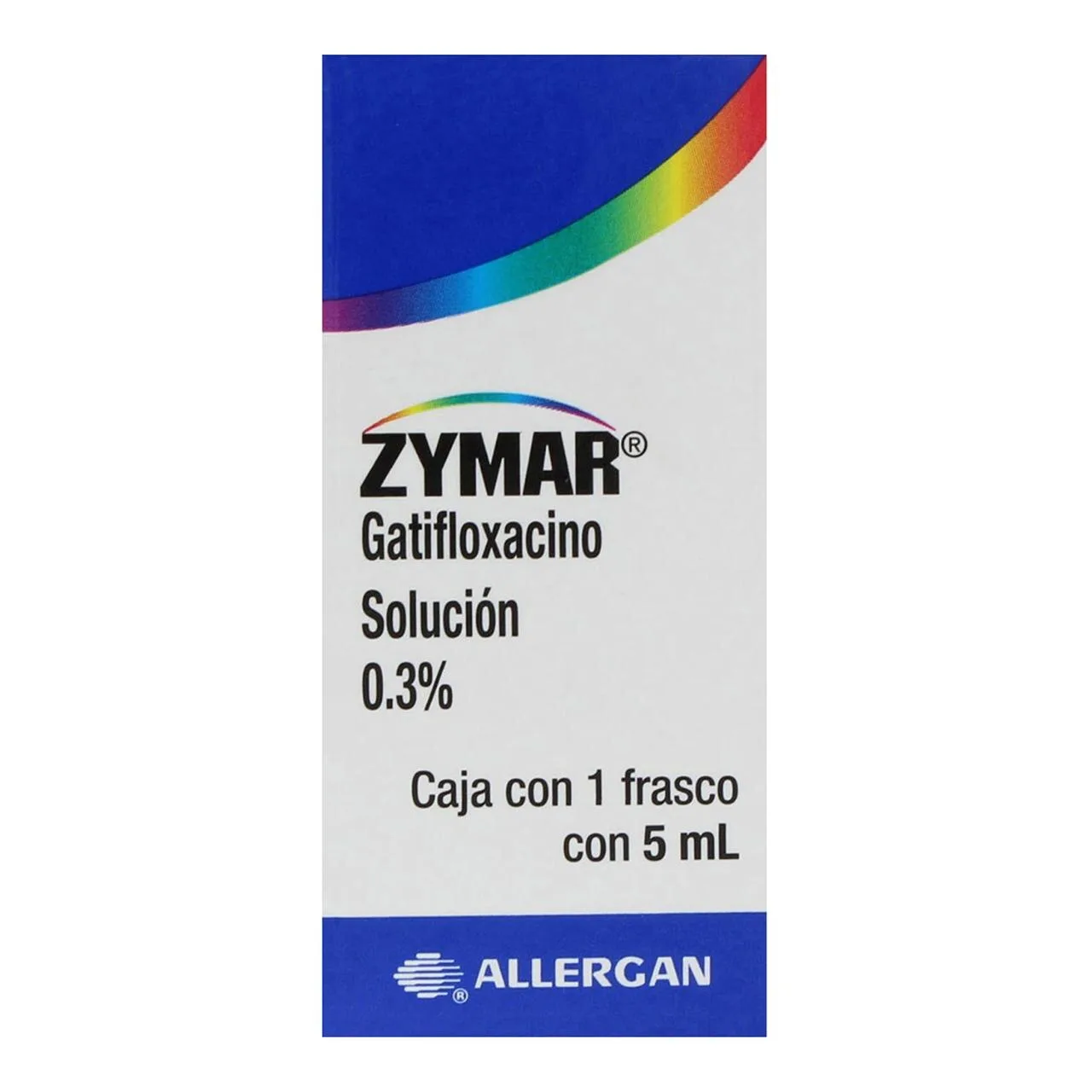 Zymar 0.3 % Con 5 Ml De Solución - Farmacia Prixz