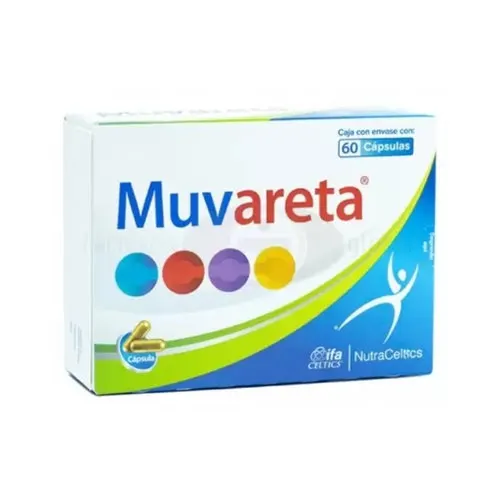 Muvareta Vitaminas Y Minerales Con 60 Cápsulas - Compra en Prixz