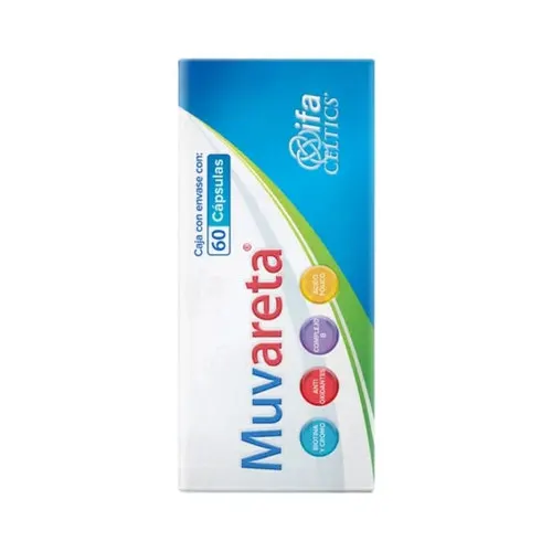 Muvareta Vitaminas Y Minerales Con 60 Cápsulas - Compra en Prixz
