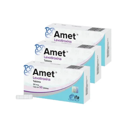 Amet 100 Mcg Con 50 Tabletas - Compra en Prixz