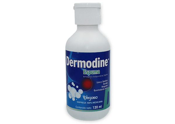 Dermodine Espuma Solución Antiséptica Con 120 Ml - Compra en Prixz