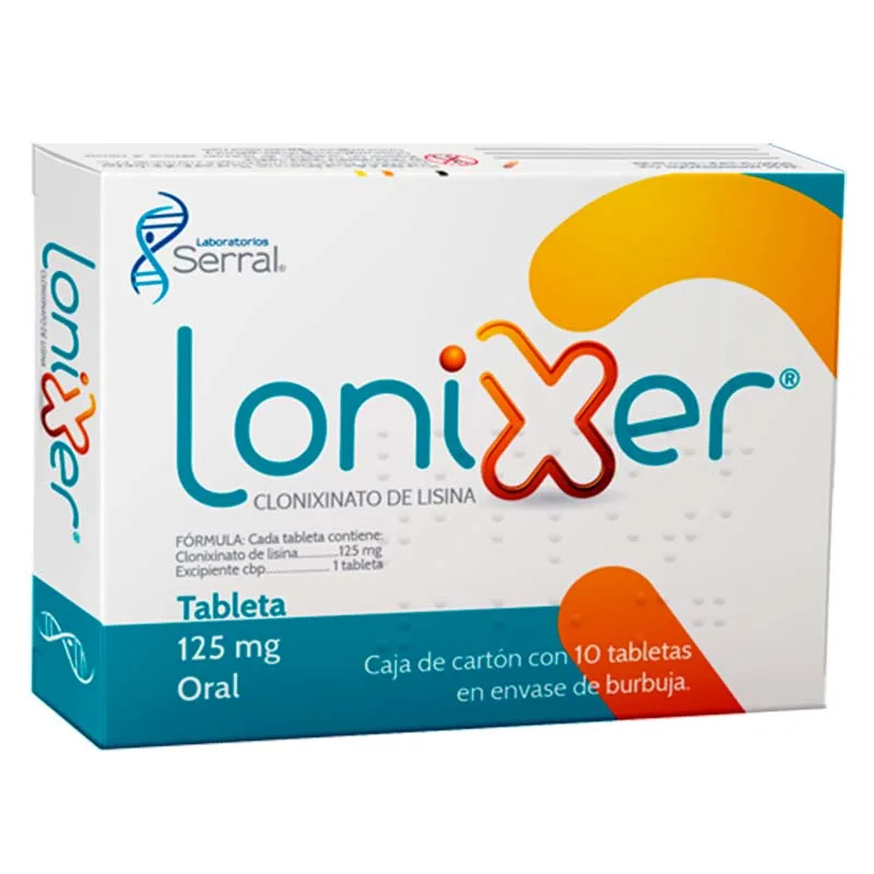 Lonixer De Lisina 125 Mg Con 10 Tabletas - Compra en Prixz