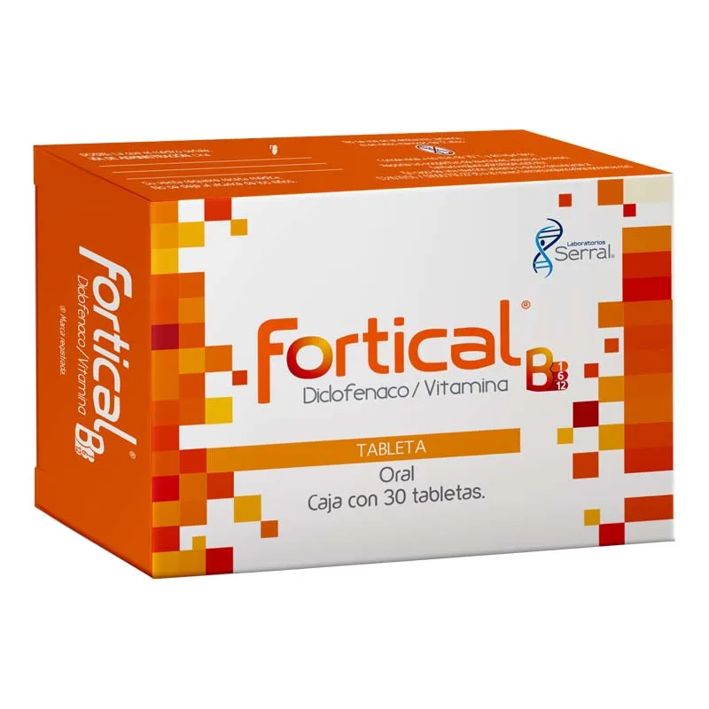 Fortical Simple 50/50/50/0.25 Mg Con 30 Tabletas - Compra en Prixz