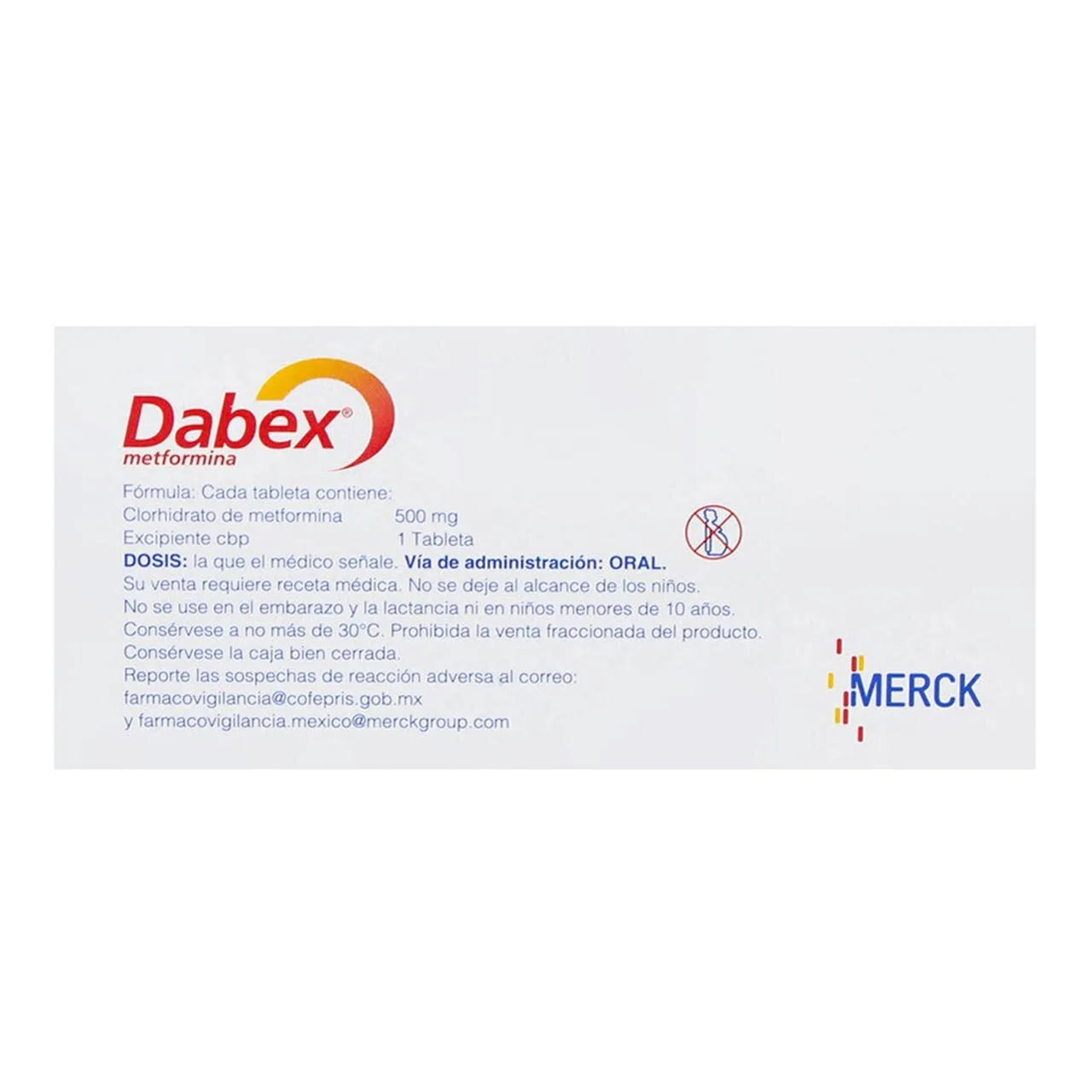 Dabex 500 Mg Con 60 Tabletas - Compra en Prixz