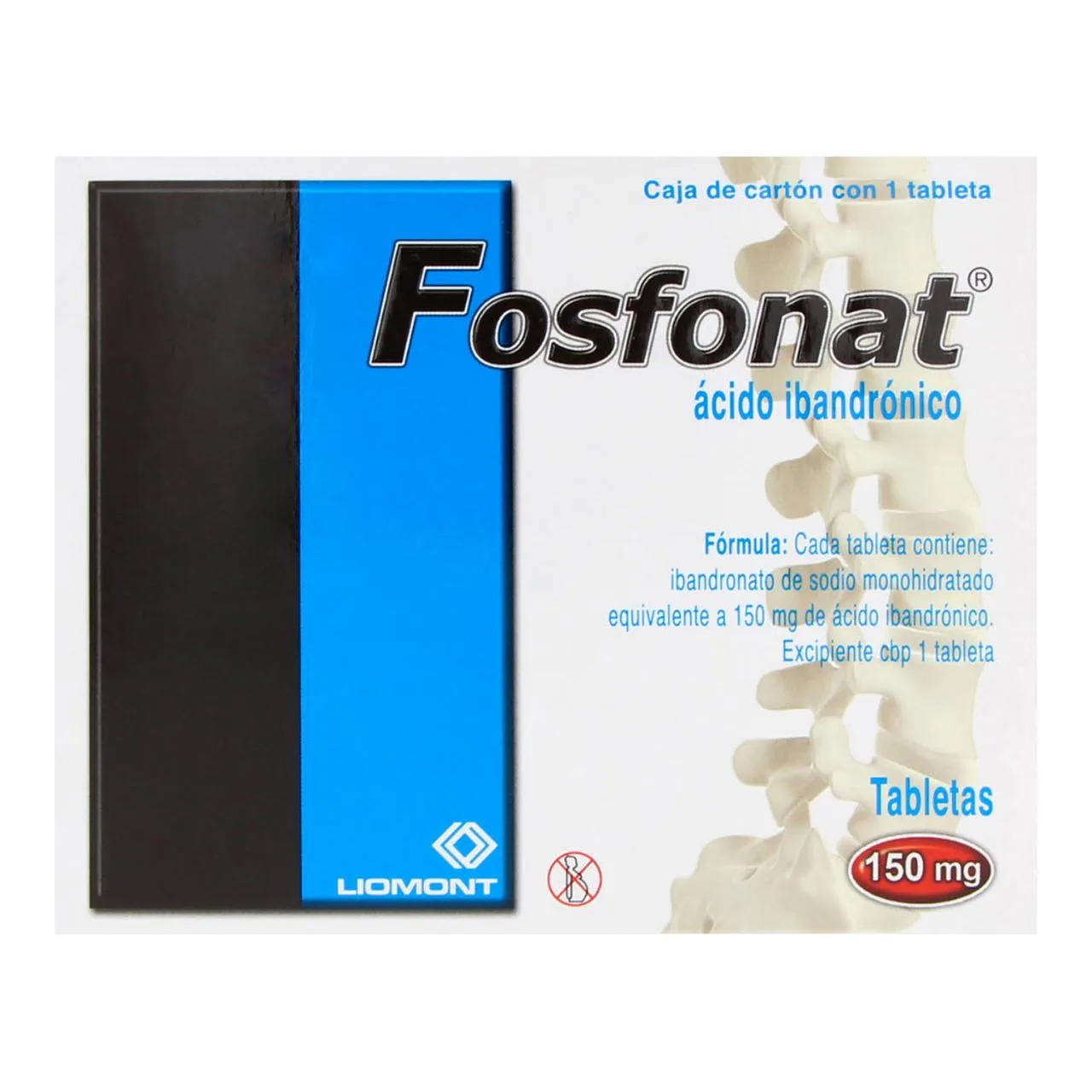 Fosfonat 150 mg Tableta – Tratamiento para osteoporosis