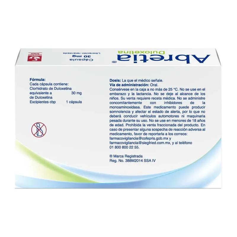 Abretia 30 Mg Con 14 Cápsulas - Compra en Prixz