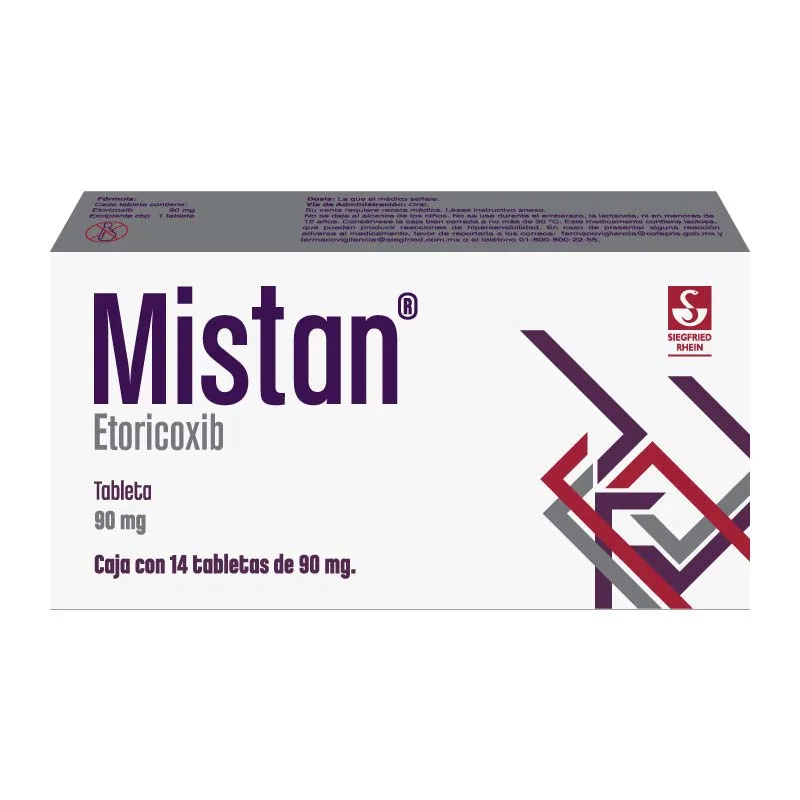 Mistan 90 Mg Con 14 Tabletas - Compra en Prixz