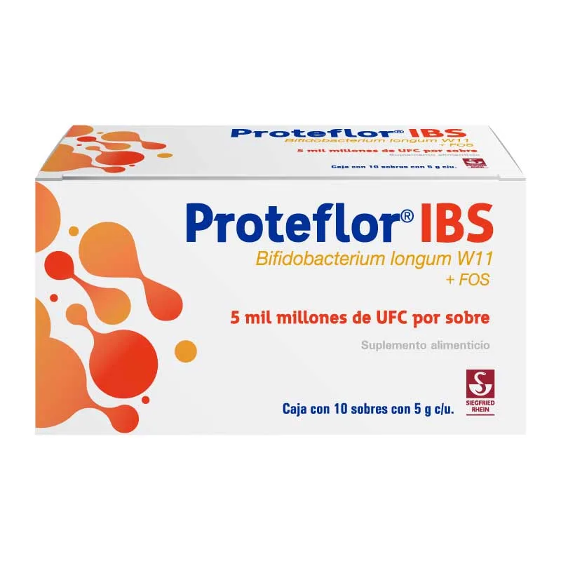 Proteflor Ibs Bifidobacterium Longum Suplemento Alimenticio Con 10 Sobres - Compra en Prixz
