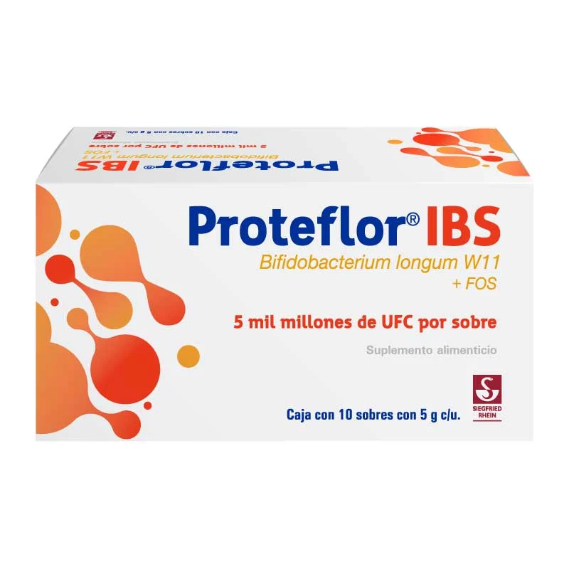 Proteflor Ibs Bifidobacterium Longum Suplemento Alimenticio Con 10 Sobres - Compra en Prixz