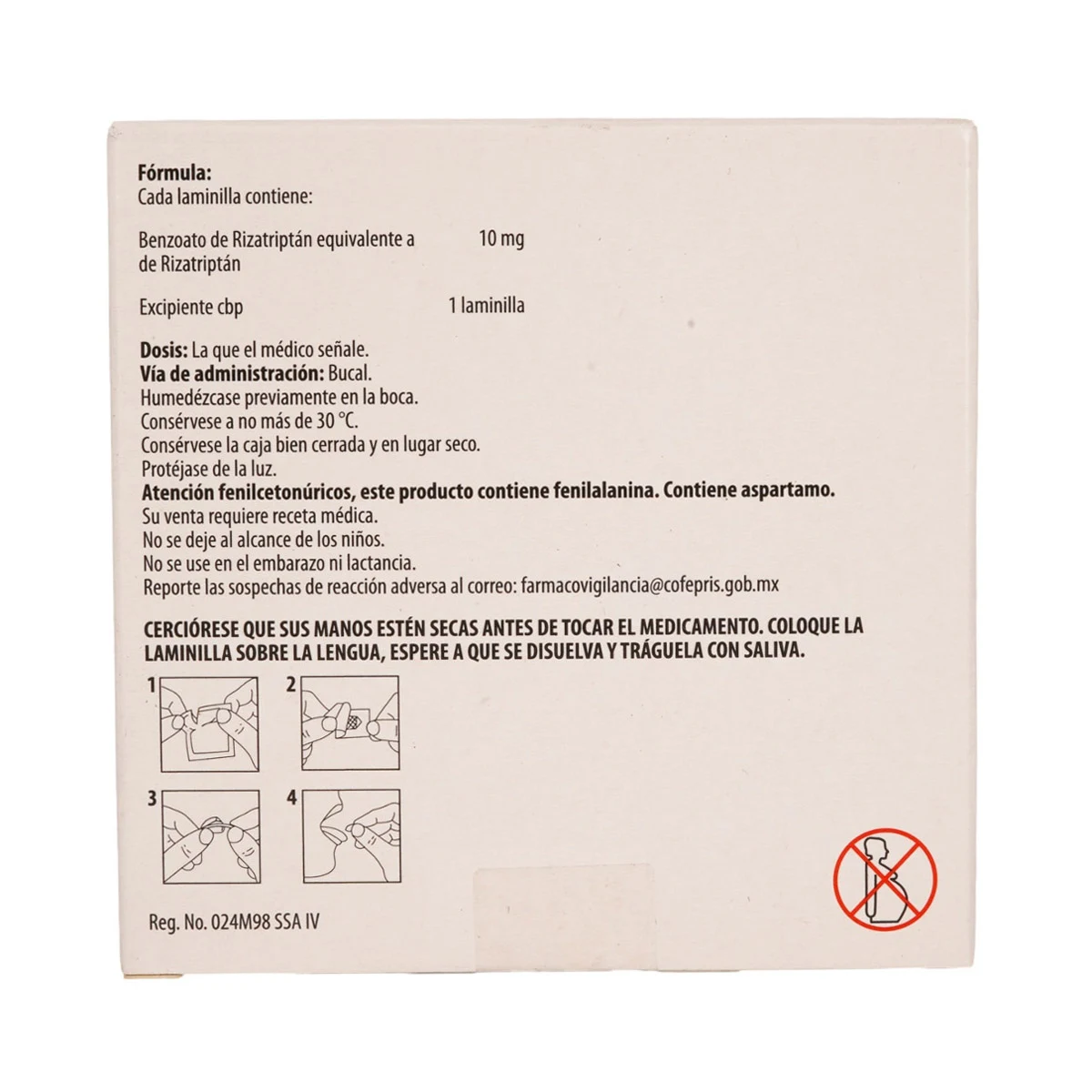 Maxalt Rpd 10 Mg Con 2 Laminillas - Compra en Prixz