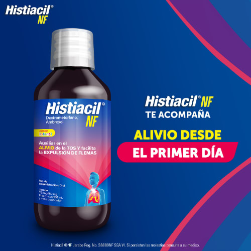 Histiacil Nf Jarabe Para La Tos Infantil, 150 Ml | Farmacia Online Prixz