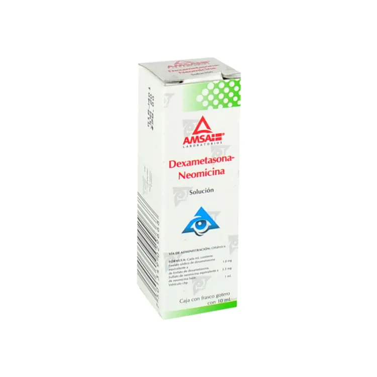 Dexametasona, Neomicina 1/3.5 Mg Solución Oftálmica Gotas 10 Ml en ...