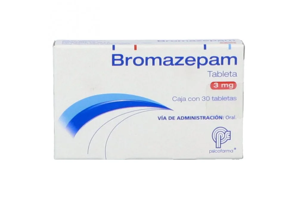 Bromazepam 3Mg Con 30 Tabletas - Compra en Prixz