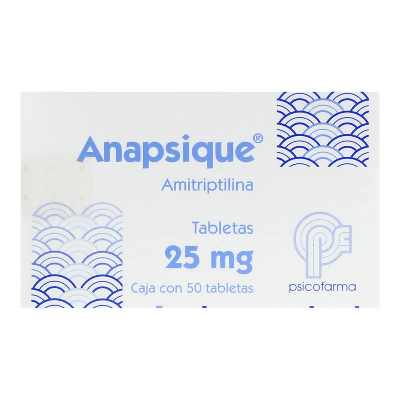 Anapsique 25 Mg Con 50 Tabletas - Compra en Prixz