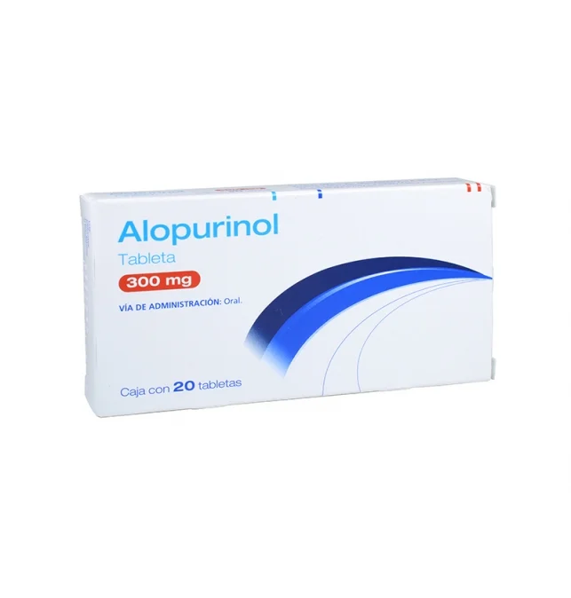 ALOPURINOL Tabletas 300 mg – Tratamiento de hiperuricemia