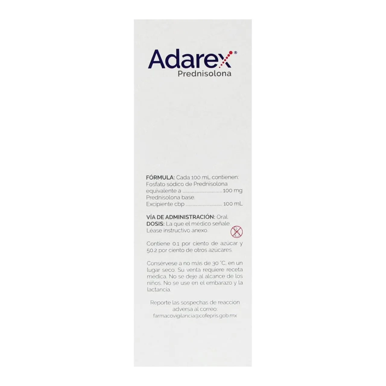 Adarex 1 Mg Solución Oral Sabor Uva Con 100 Ml - Compra en Prixz