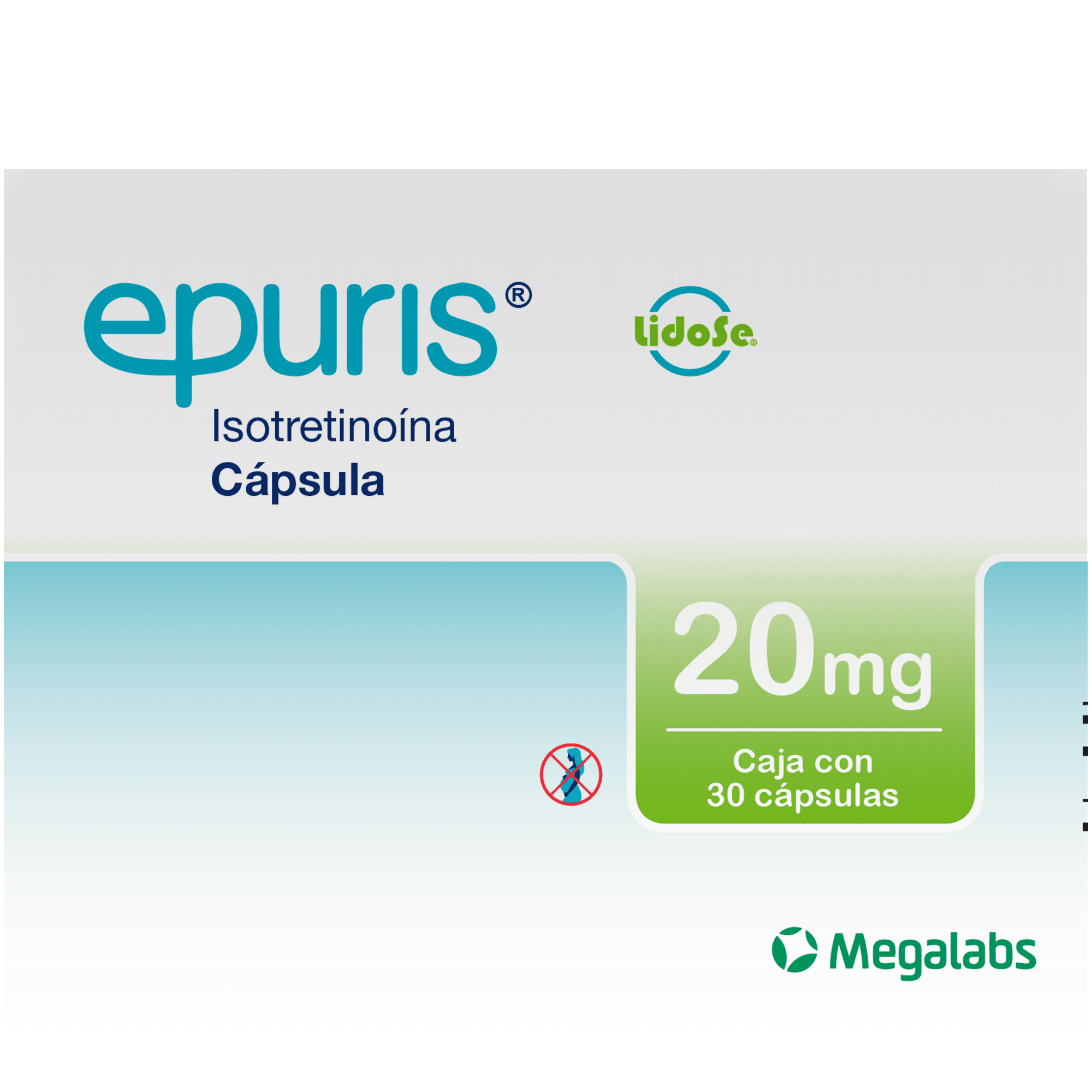 Epuris 20 Mg Con 30 Cápsulas Prixz Farmacia Online