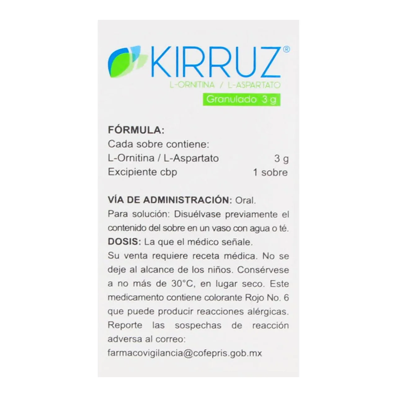 Kirruz 3 G De Granulado Con 10 Sobres - Compra en Prixz