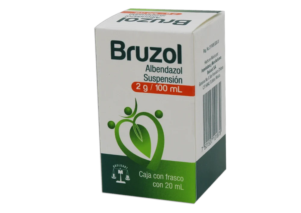 Bruzol 1 Suspensión 400 mg/20ml – Tratamiento antihelmíntico